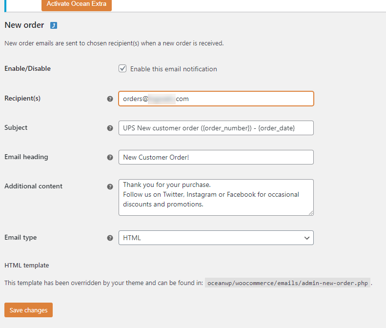 woocommerce not sending notification emails when orders are made | WordPress.org